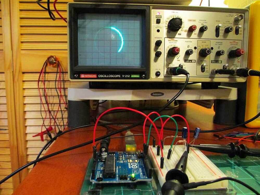 Stupid Oscilloscope Tricks W/Arduino - Showcase - Arduino Forum