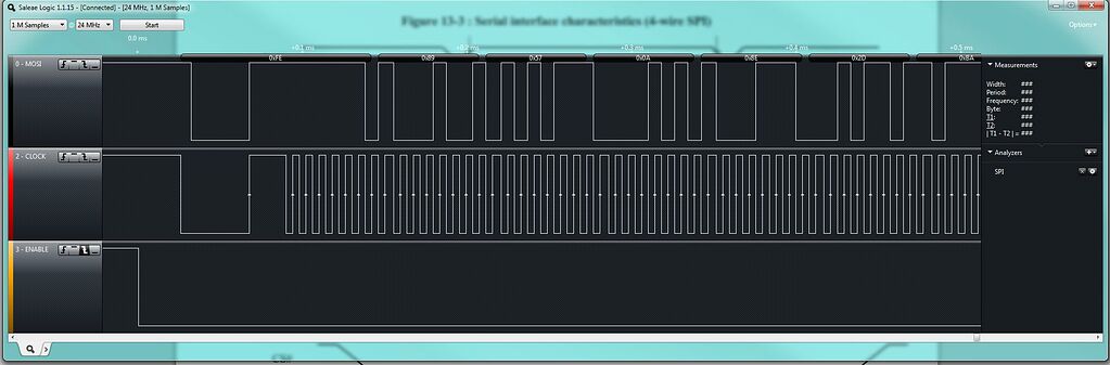 Strange SPI values when initializing display. (SOLVED) - Networking, Protocols, and Devices ...