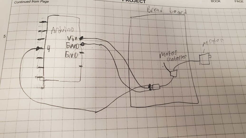 Vex motor code help need - Programming - Arduino Forum