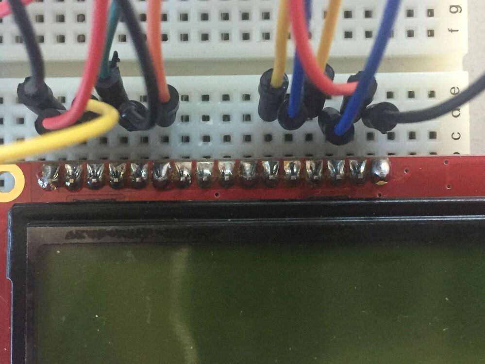 16x2 backlight works but characters don't display - Displays - Arduino ...