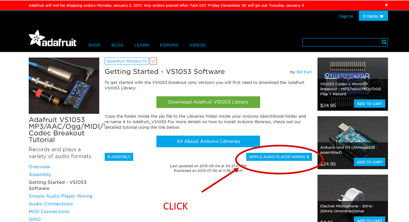 ayuda con proyecto arduino + modulo VS1053 - Proyectos - Arduino Forum