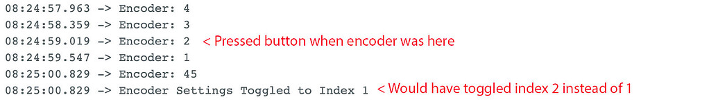 Newsettings for NewEncoder library not working - Programming - Arduino Forum