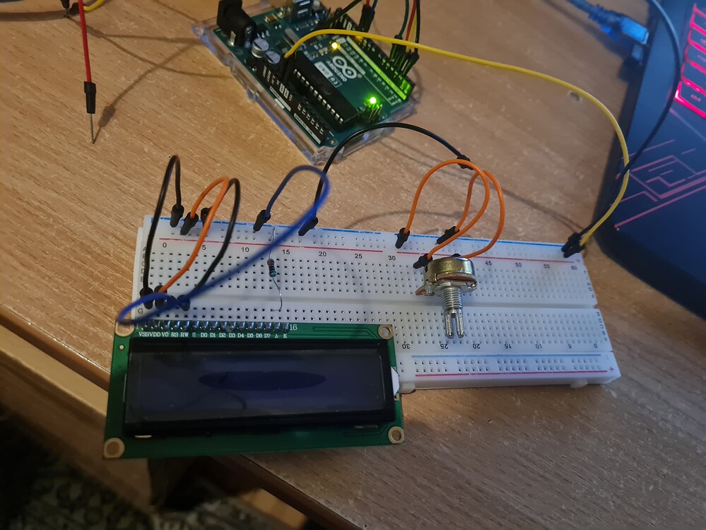 Arduino LCD lights up but doesn't print anything - Displays - Arduino Forum
