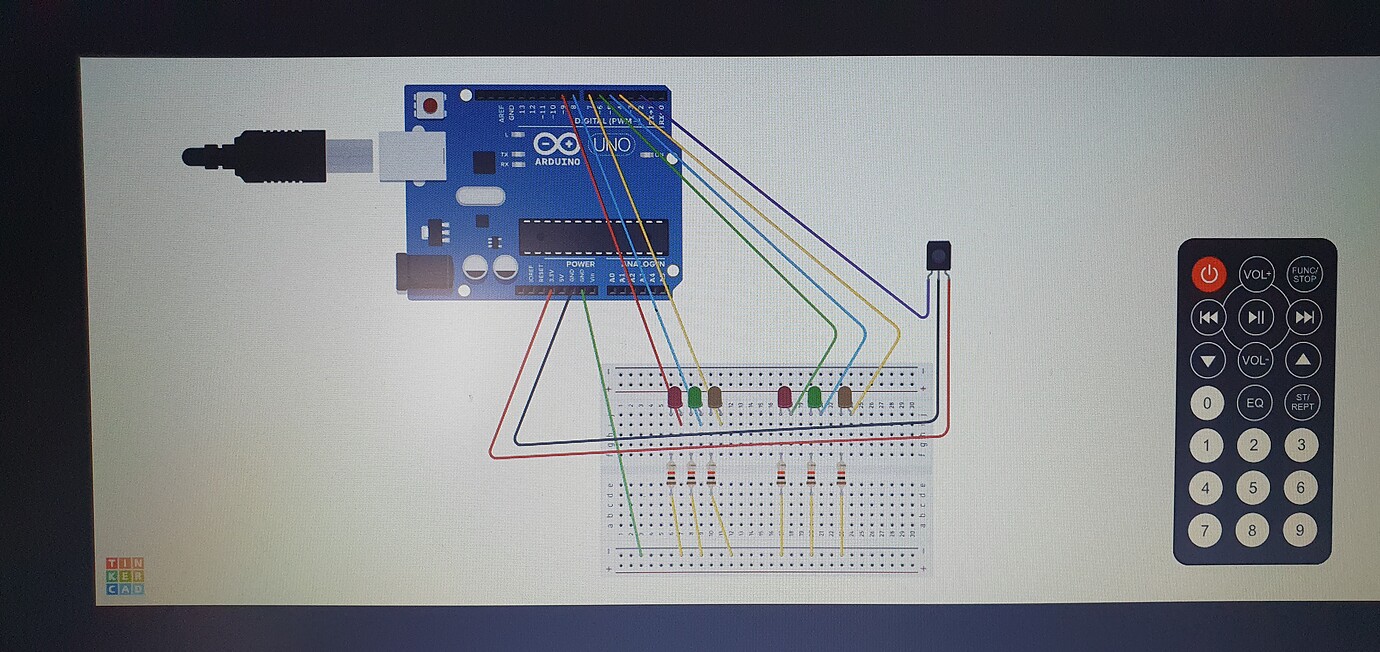 Feu Tricolore Et Télécommande Français Arduino Forum
