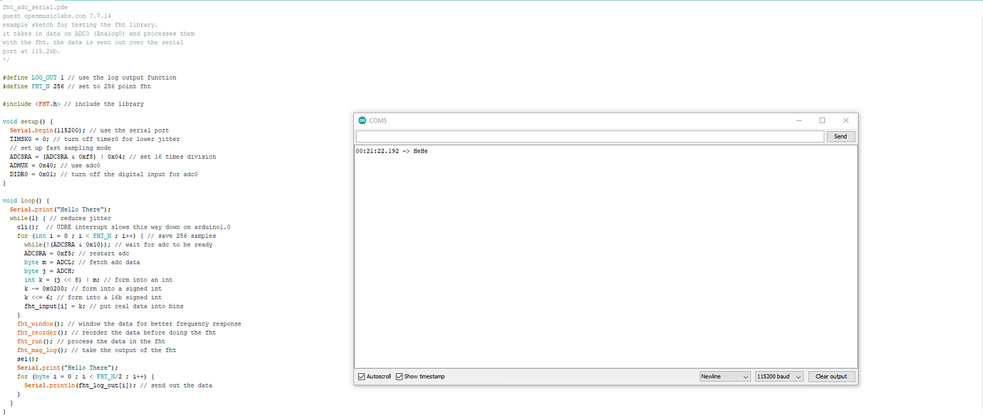 FHT low pass filter - Page 4 - Audio - Arduino Forum