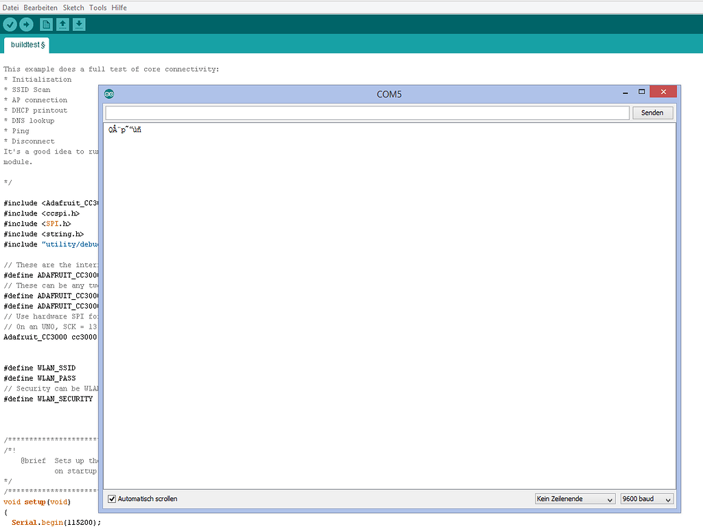 CC3000 und Arduino Uno ? - Deutsch - Arduino Forum