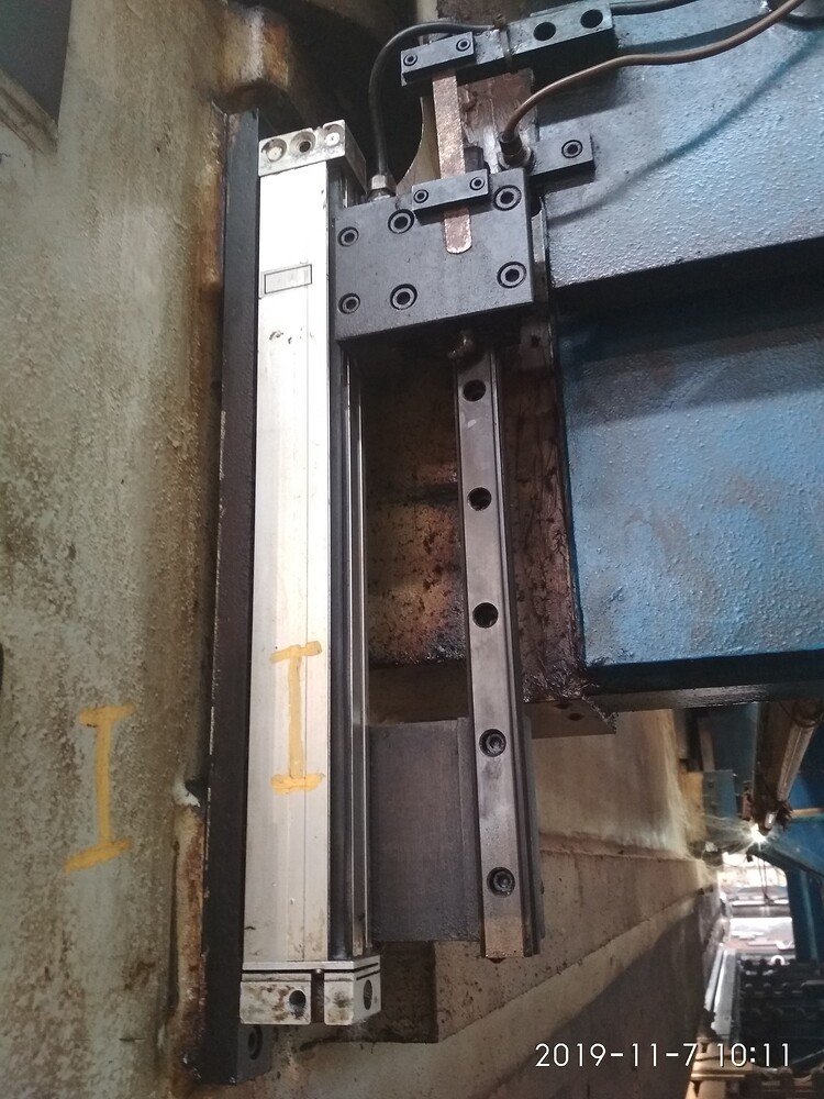 how to make code for press brake with 2 linear encoder / linear scale ...