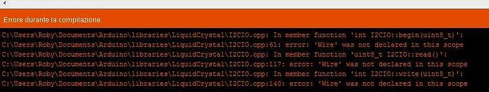 Problemi funzionamento LCD - Generale - Arduino Forum