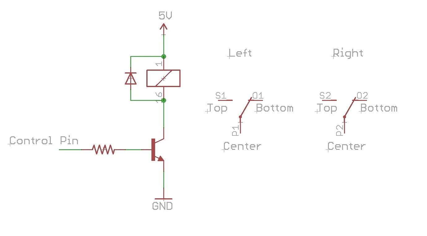 Control DPDT button with Relay - Hardware Development - Arduino Forum