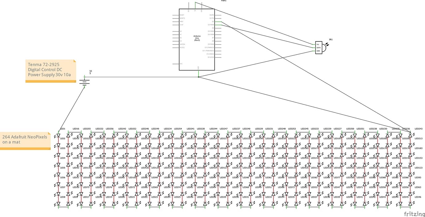 InfaRed selected switch statement with Neopixels - General Guidance ...