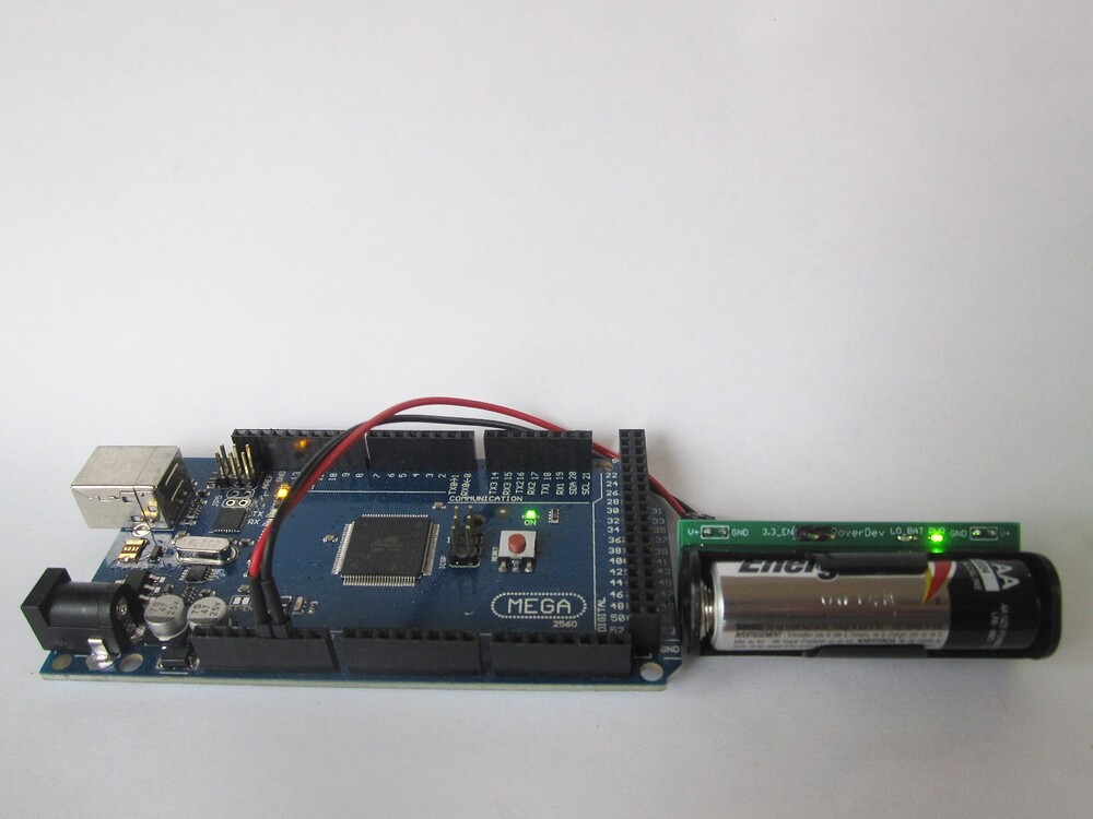 Compact AA voltage booster circuit available - run Arduino from a ...