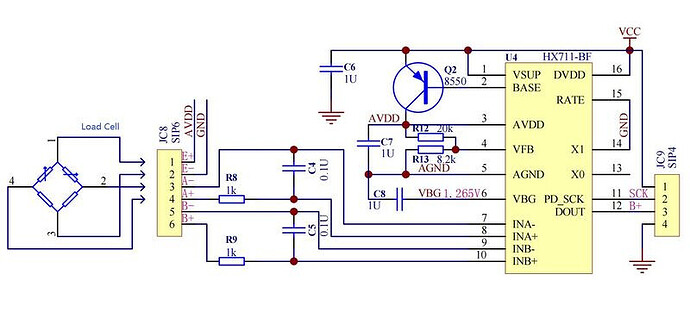 Wheatstone bridge with hx711 amplifier than arduino - General Guidance - Arduino Forum