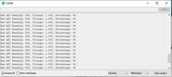Battery percentage display using metro mini and pimoroni ads1015 - Displays - Arduino Forum