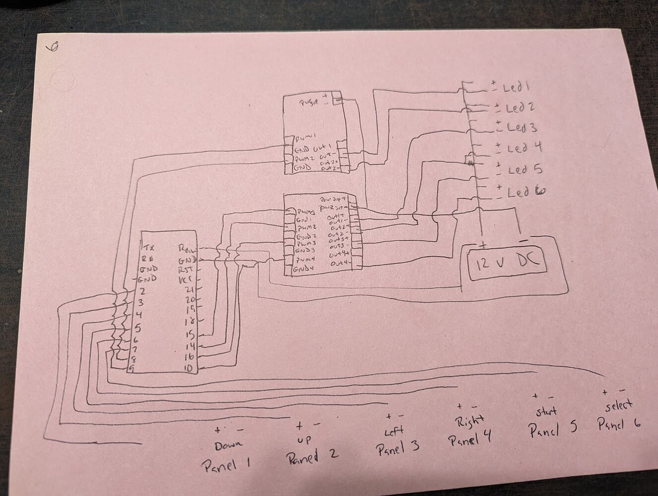 Need help correctly wiring an arduino micro pro with 2 octocoupler ...