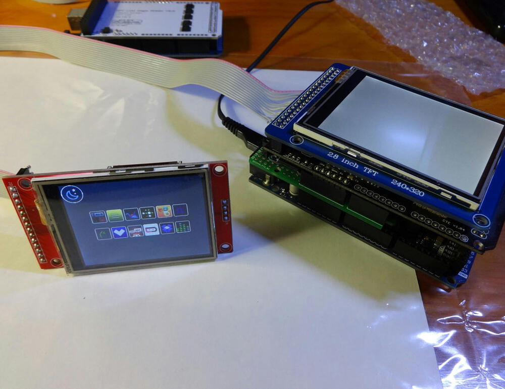 Conectar Arduino Mega + Ethernet w5100 + TFT LCD Shield + TFT LCD 7" - Hardware - Arduino Forum