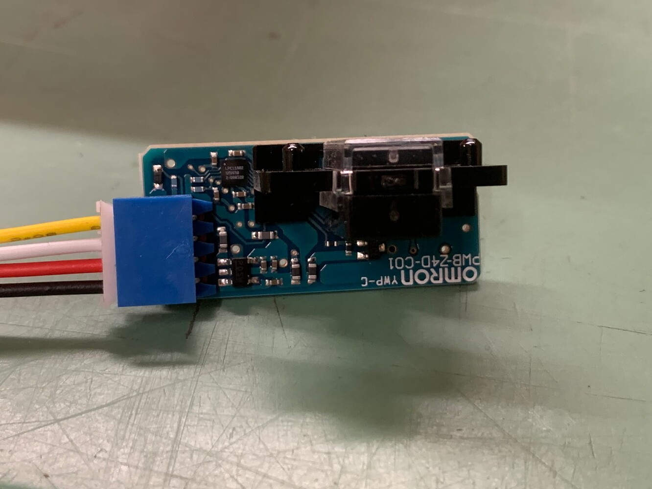 Micro-displacement Sensor (Z4D-C01) Abstandssensor (LED) auslesen ...