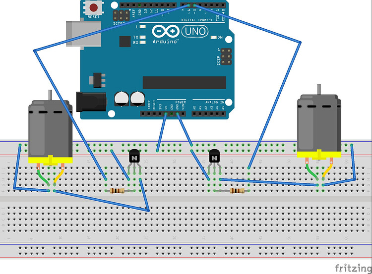 Controlling two dc motors through radio - Motors, Mechanics, Power and ...