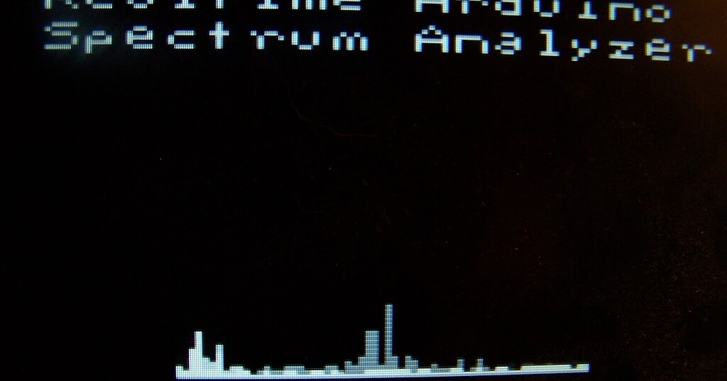 Arduino Realtime Spectrum Analyzer with Video Out - Exhibition ... Arduino Realtime Spectrum Analyzer with Video Out - Exhibition ...