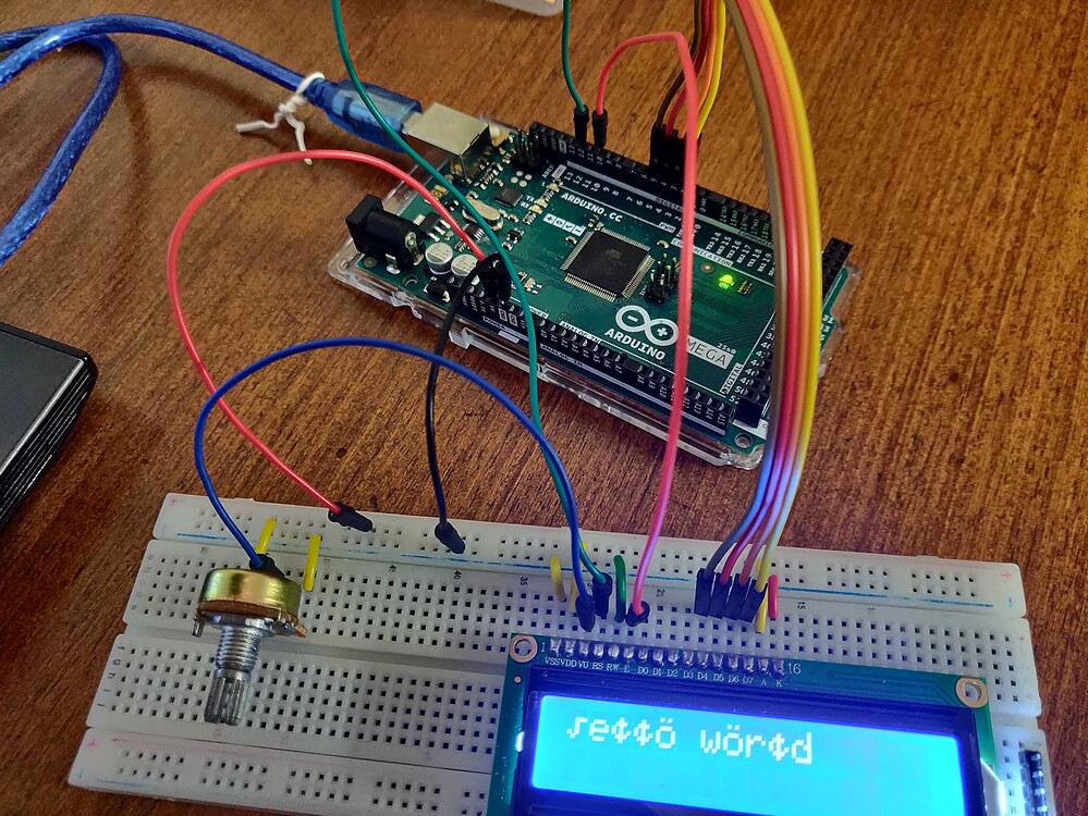 Lcd Display Working In 8 Bit Mode But Not In 4 Bit Mode Displays Arduino Forum