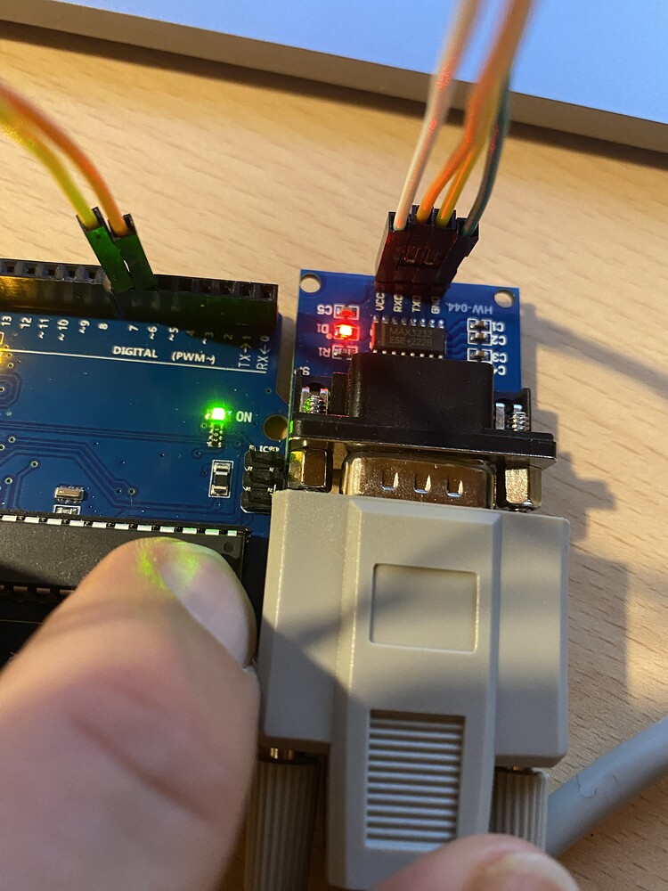 RS232 communication help needed - Networking, Protocols, and Devices - Arduino Forum