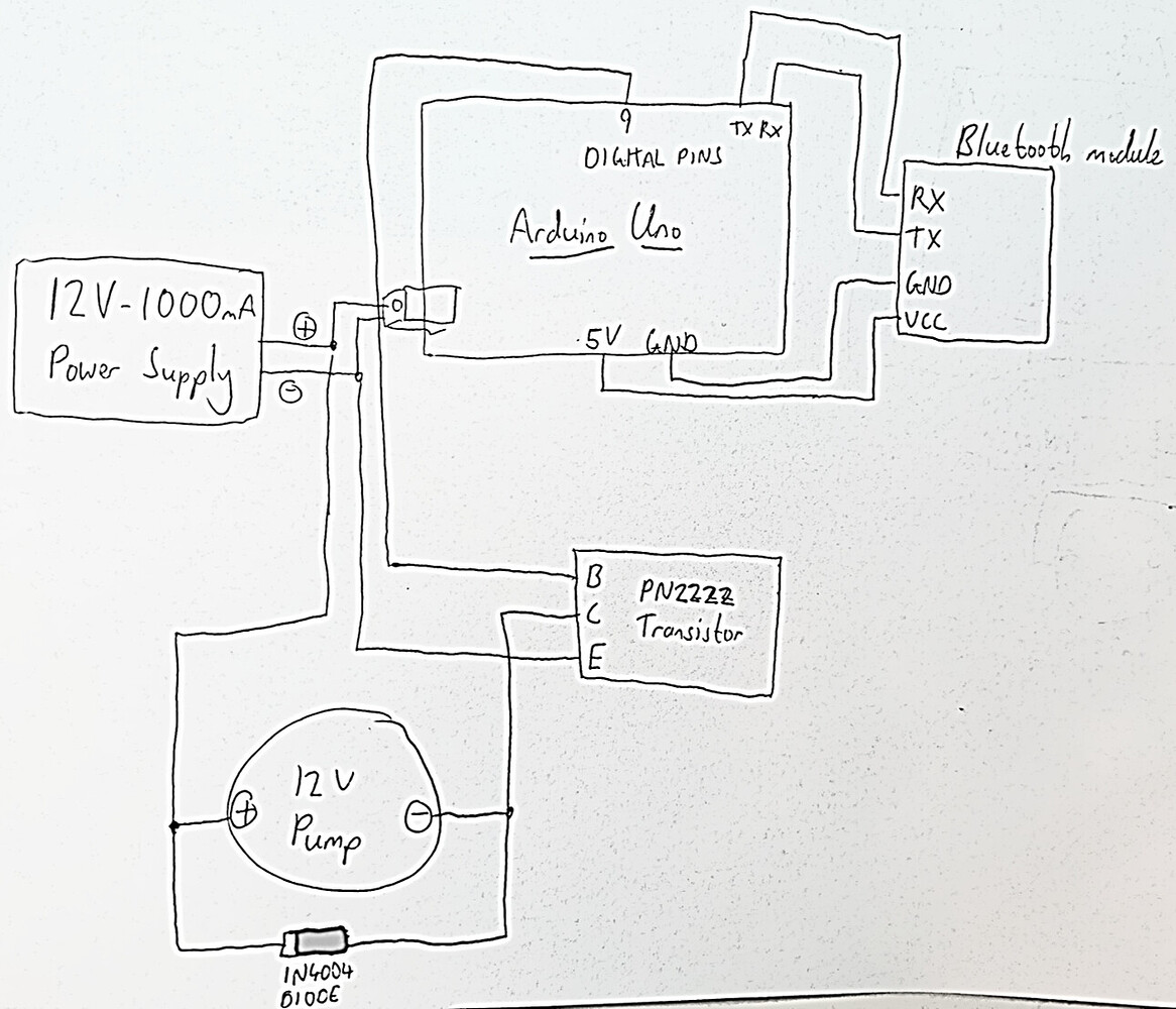 Powering an Arduino board and 12v pump from the same source - General ...