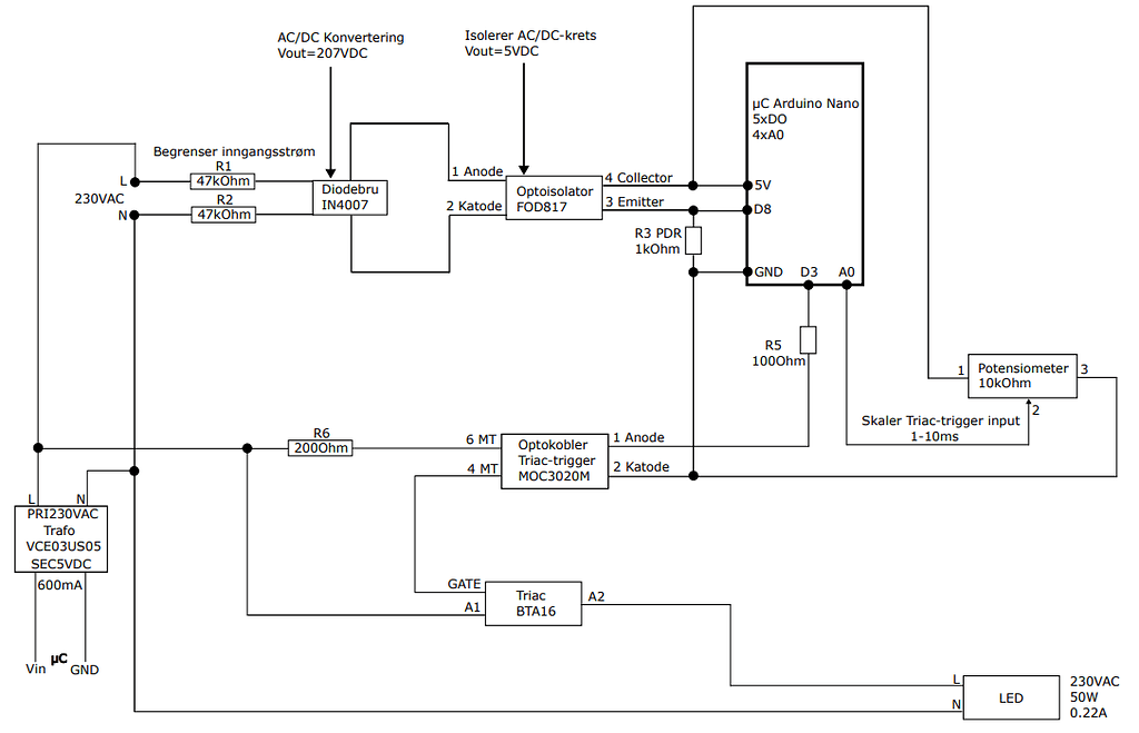 Dimming Led Using Zcd Classic Nano Arduino Forum