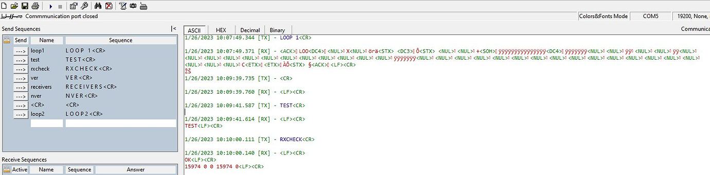 Send commands from ATMEGA2560 to Vantage Pro 2 (weather station) via UART - Programming ...