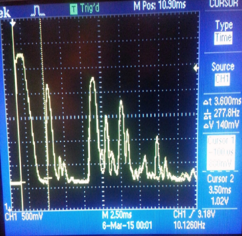 Multiple obj detection using analog voltage envelope of XL-MaxSonar-AE0 Maxbotix - Sensors ...