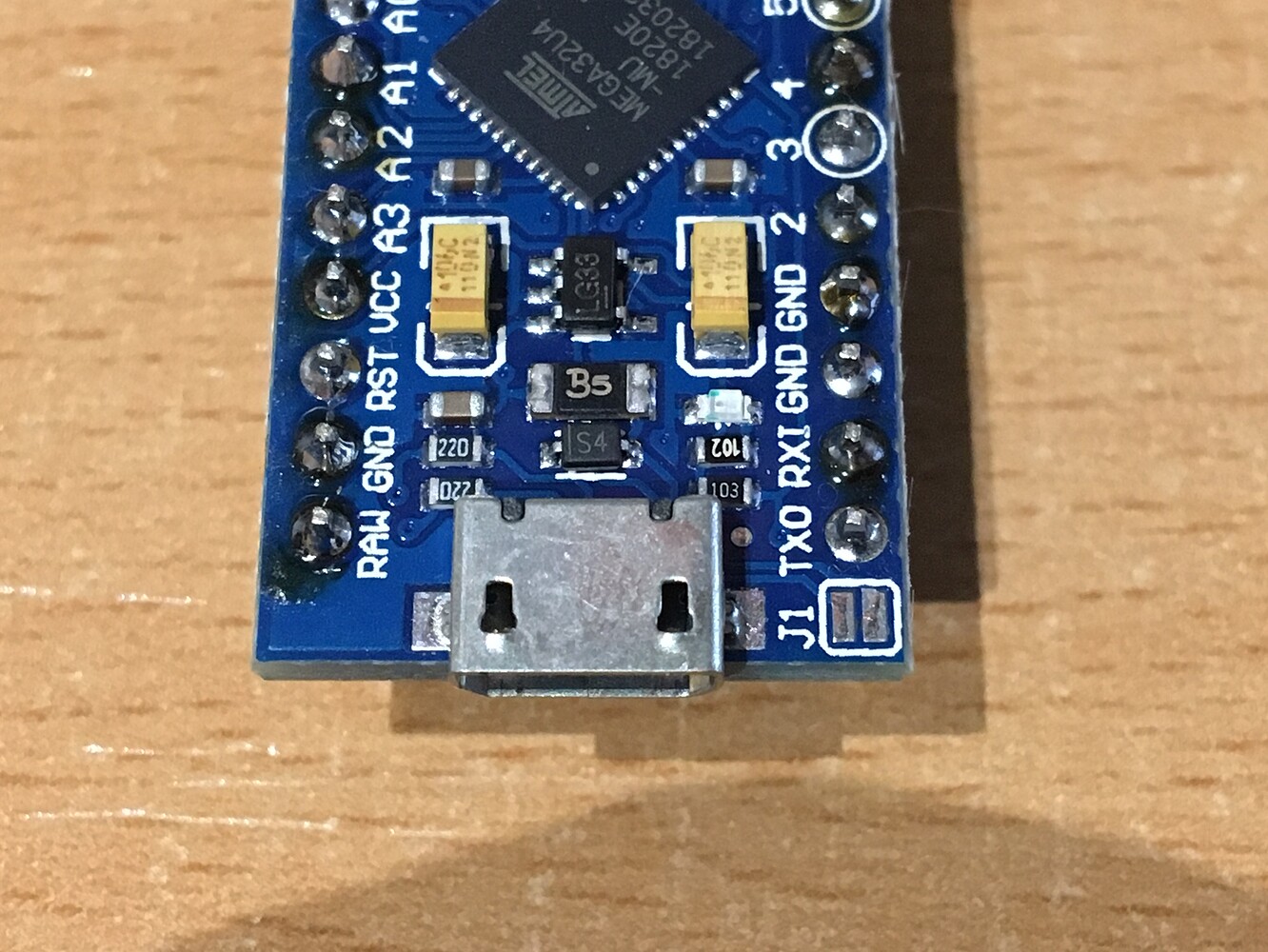 Powering a pro micro board with li-ion battery and USB connector ...