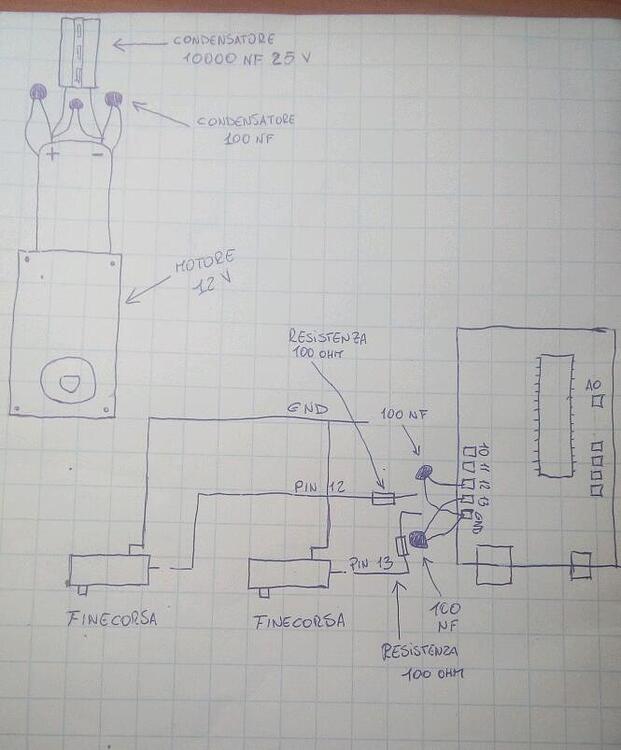 Aiuto!! Funzionamento motore 12v con inversione di marcia - Page 4 - Hardware - Arduino Forum