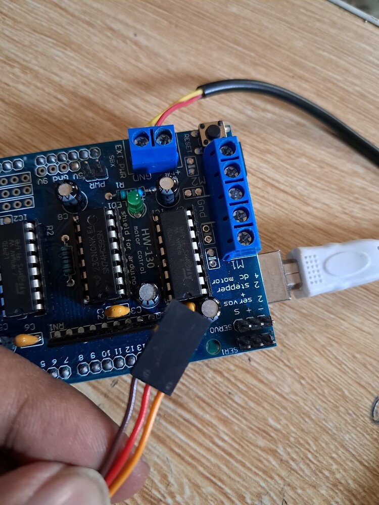 Mini CNC plotter machine stops working at pen function gcode - Motors ...