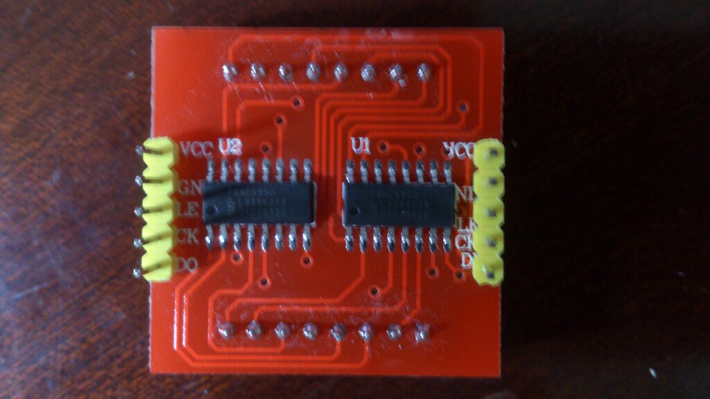 Led Matrix 8*8 1088BS with 2 NXP, how to use? - LEDs and Multiplexing ...