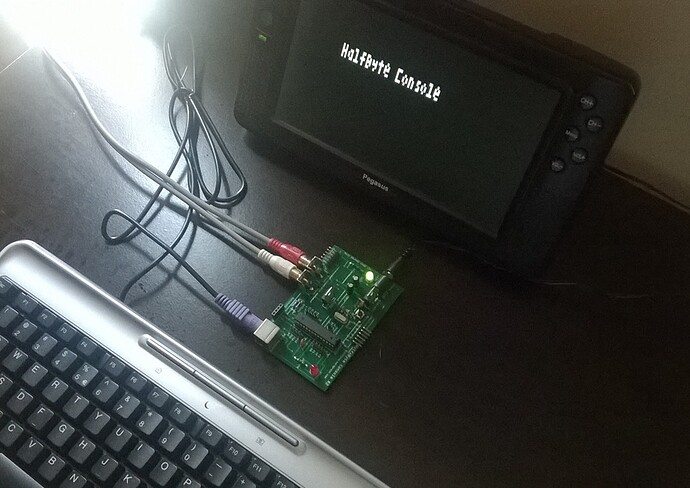 Half-Byte Computer 'console'-ATMega 328 based 'computer' and gaming console - Hardware ...