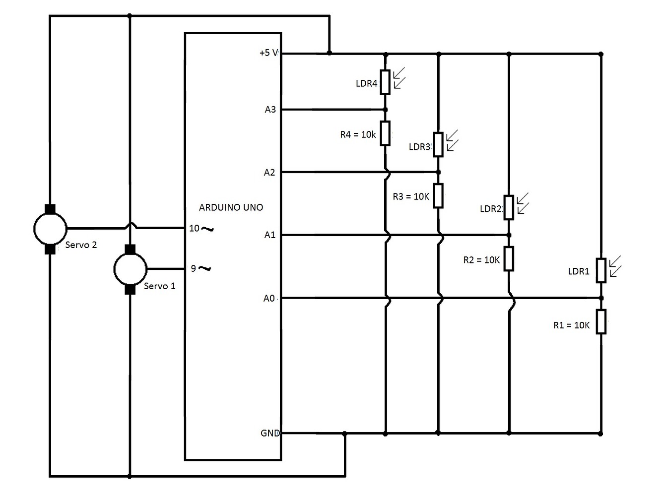 Dual Axis Solar Tracker - General Guidance - Arduino Forum