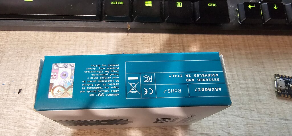 Unable to register (genuine board ?) - General Discussion - Arduino Forum