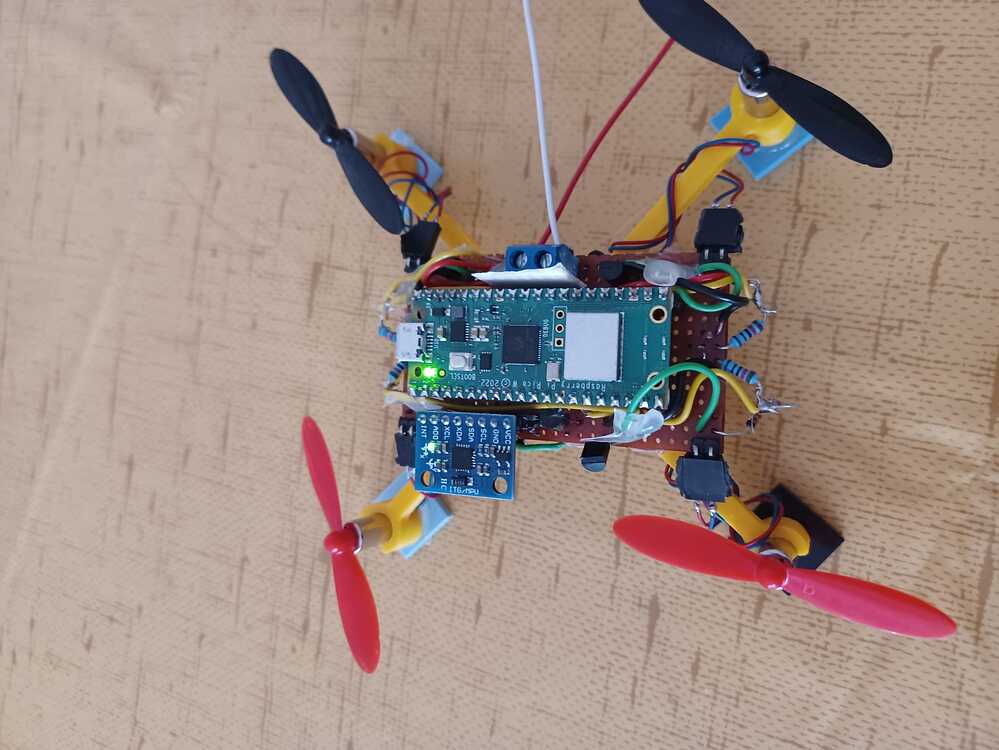 Drone with Raspberry Pi Pico W and arduino ide - Robotics - Arduino Forum