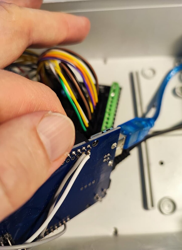 OLED 128x64 and buttons conflict - Programming - Arduino Forum