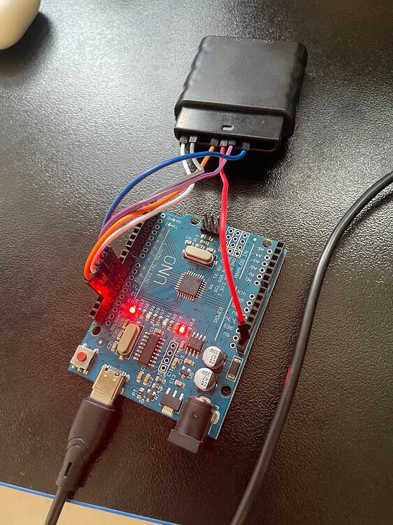 Can't connect my ps2 controller to arduino - Programming - Arduino Forum