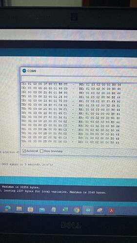 How to see 7 in 1 soil sensor register values (JXCT Soil Moisture ...