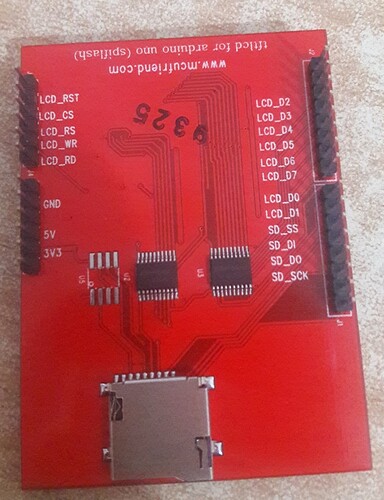 Using Arduino Pro Mini and 2.4" TFT 8 Bit ILI9341 - IDE 1.x - Arduino Forum