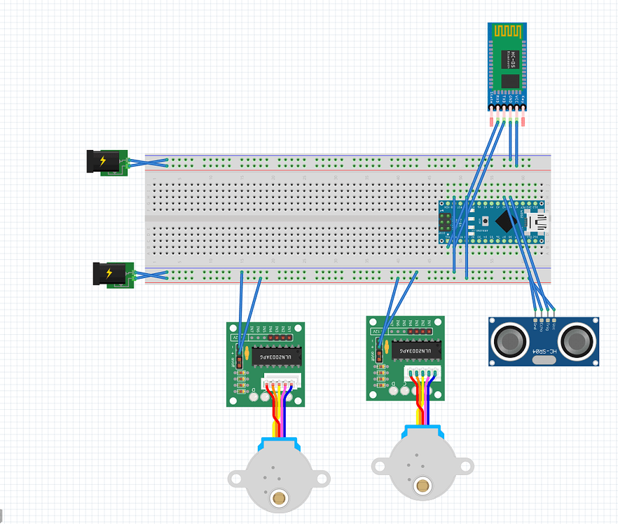 Sending distance data of HC-SR04 via Bluetooth HC-05 - General Guidance ...