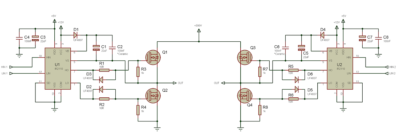 Huge voltage drop across transistor H bridge - General Electronics - Arduino Forum