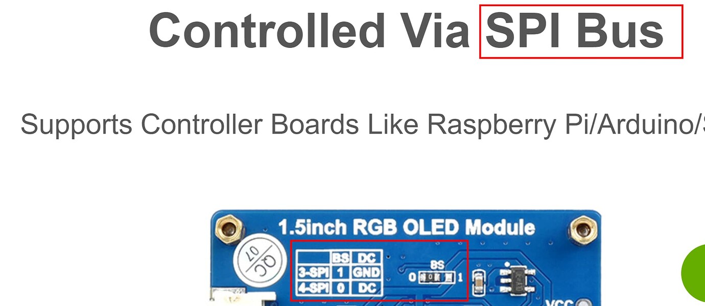 Seeed Studio Xiao and Waveshare Color OLED - Programming - Arduino Forum