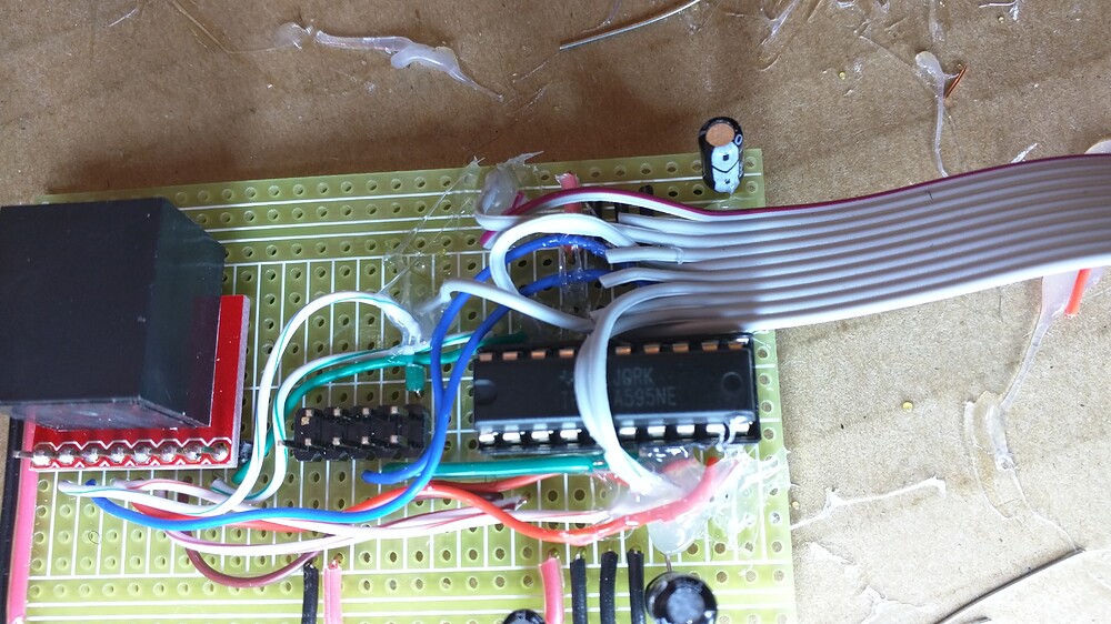 Scoreboard project: Random segments lighting up - General Electronics ...