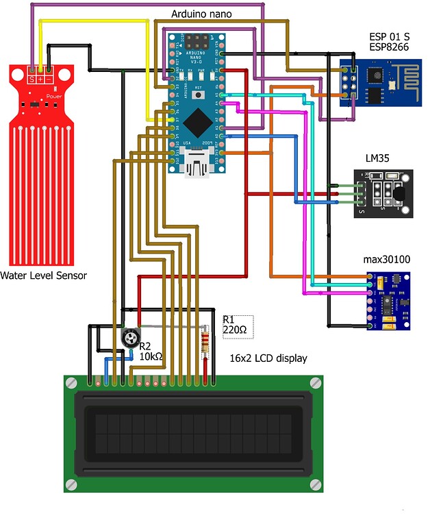 Arduino nano + esp01s+Max30100 combination - Networking, Protocols, and ...