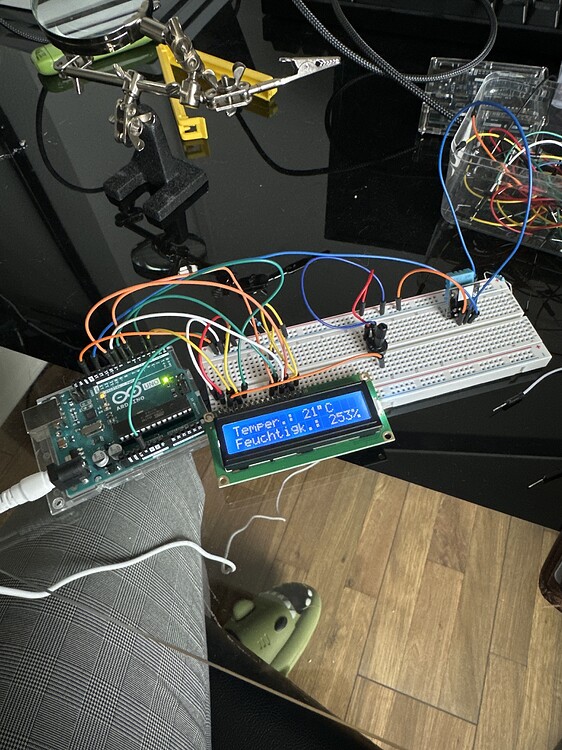 Frage zu DHT11 werte Ausgabe auf 1602A LCD - Deutsch - Arduino Forum
