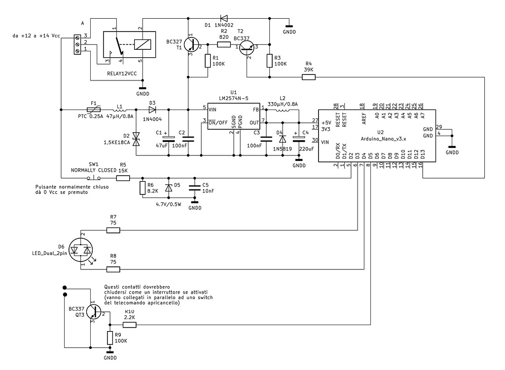 Interruttore invisibile su moto - Hardware - Arduino Forum