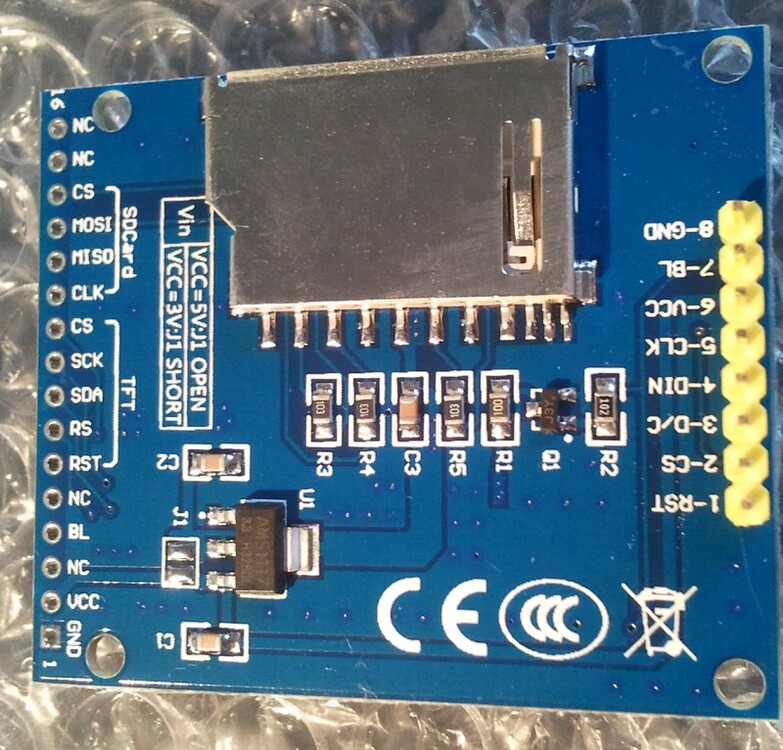 Arduino Uno with 1.8 TFT Module - Displays - Arduino Forum
