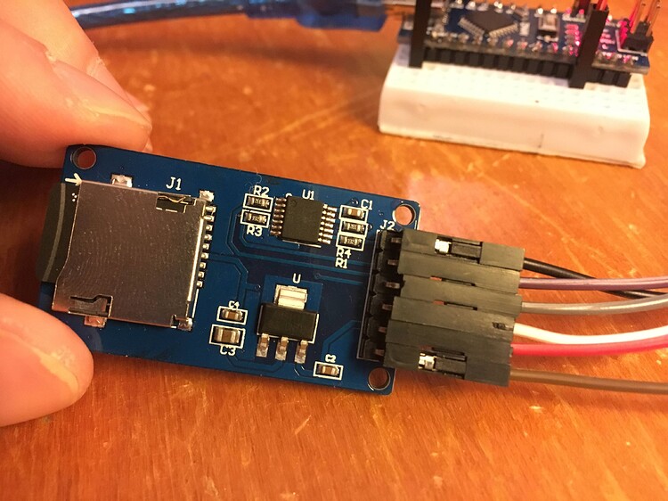 MicroSD Card Adapter errorCode: 0x20, errorData: 0x0 - Storage - Arduino Forum