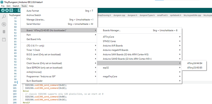 Empty entries in board list - IDE 2.x - Arduino Forum